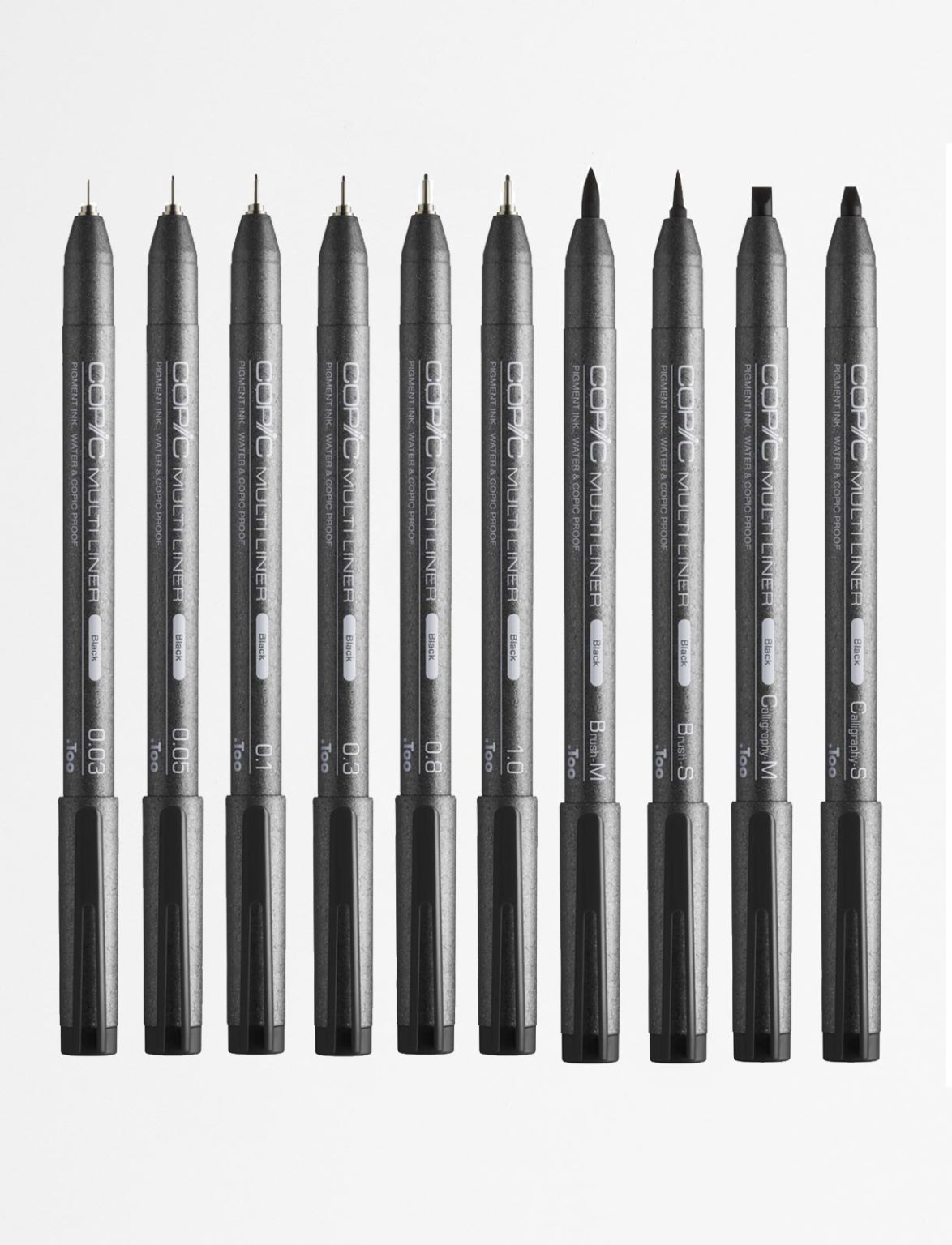Copic Multiliner Black Bundle – Poku.no