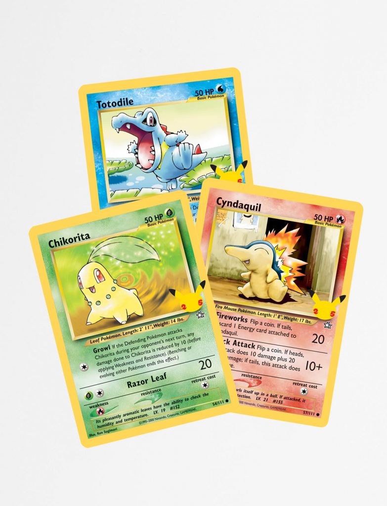 Pokémon 25th Anniversary First Partner Pack – Johto – Poku.no