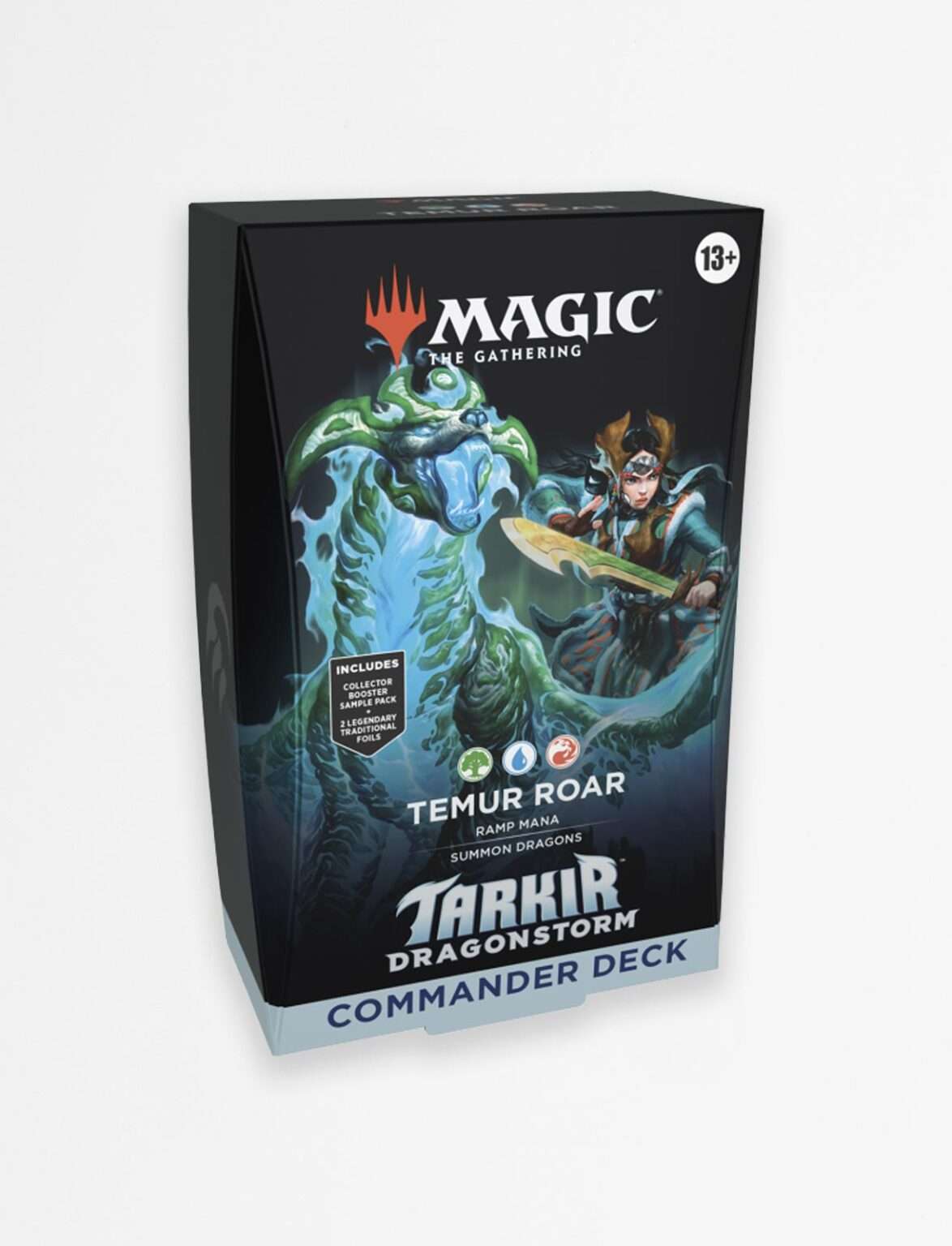 Magic: The Gathering Tarkir: Dragonstorm Commander Deck – Temur Roar ...