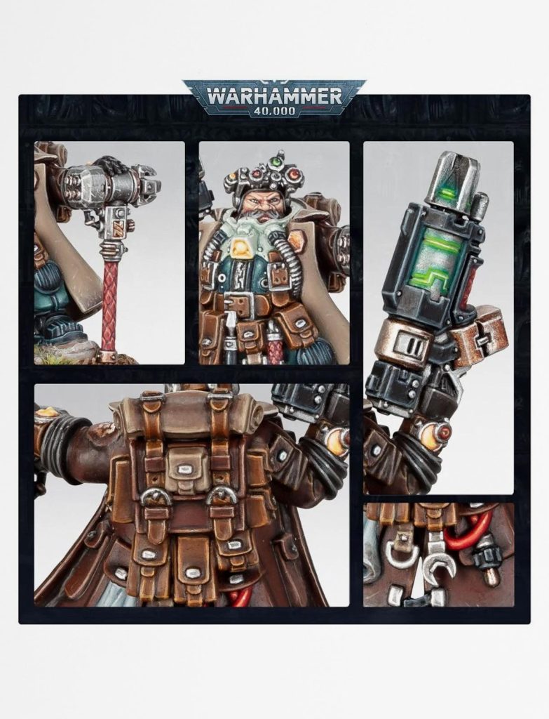 Warhammer 40k Leagues Of Votann Brôkhyr Iron Master Poku No