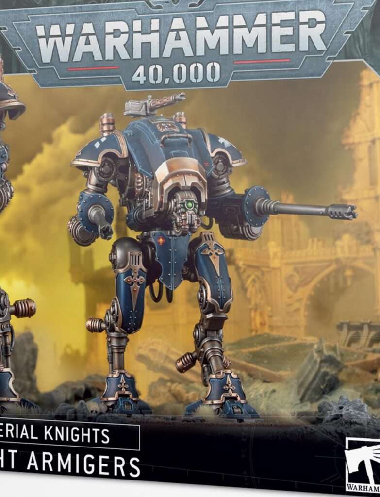Warhammer 40k Imperial Knights – Knight Armigers – Poku.no