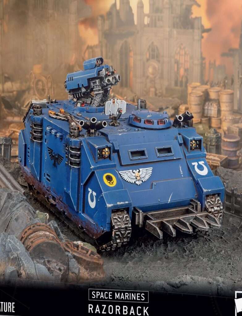 Warhammer 40k Space Marines Razorback – Poku.no