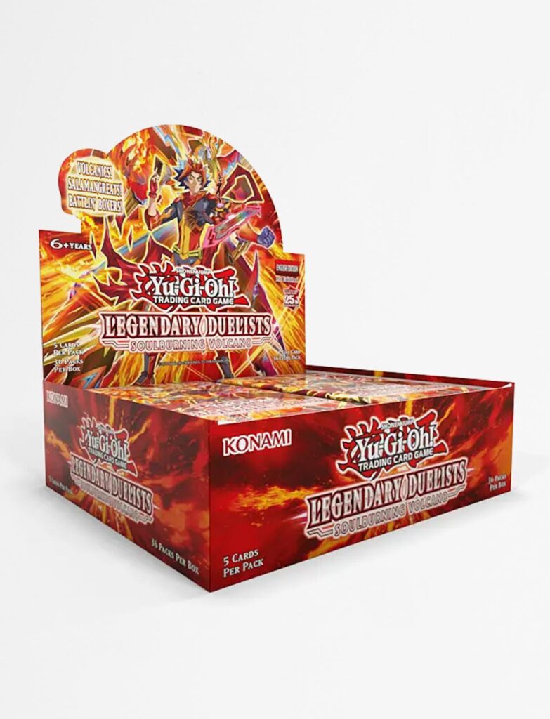 Yu-Gi-Oh! TCG Legendary Duelists: Soulburning Volcano Booster Display – Poku.no